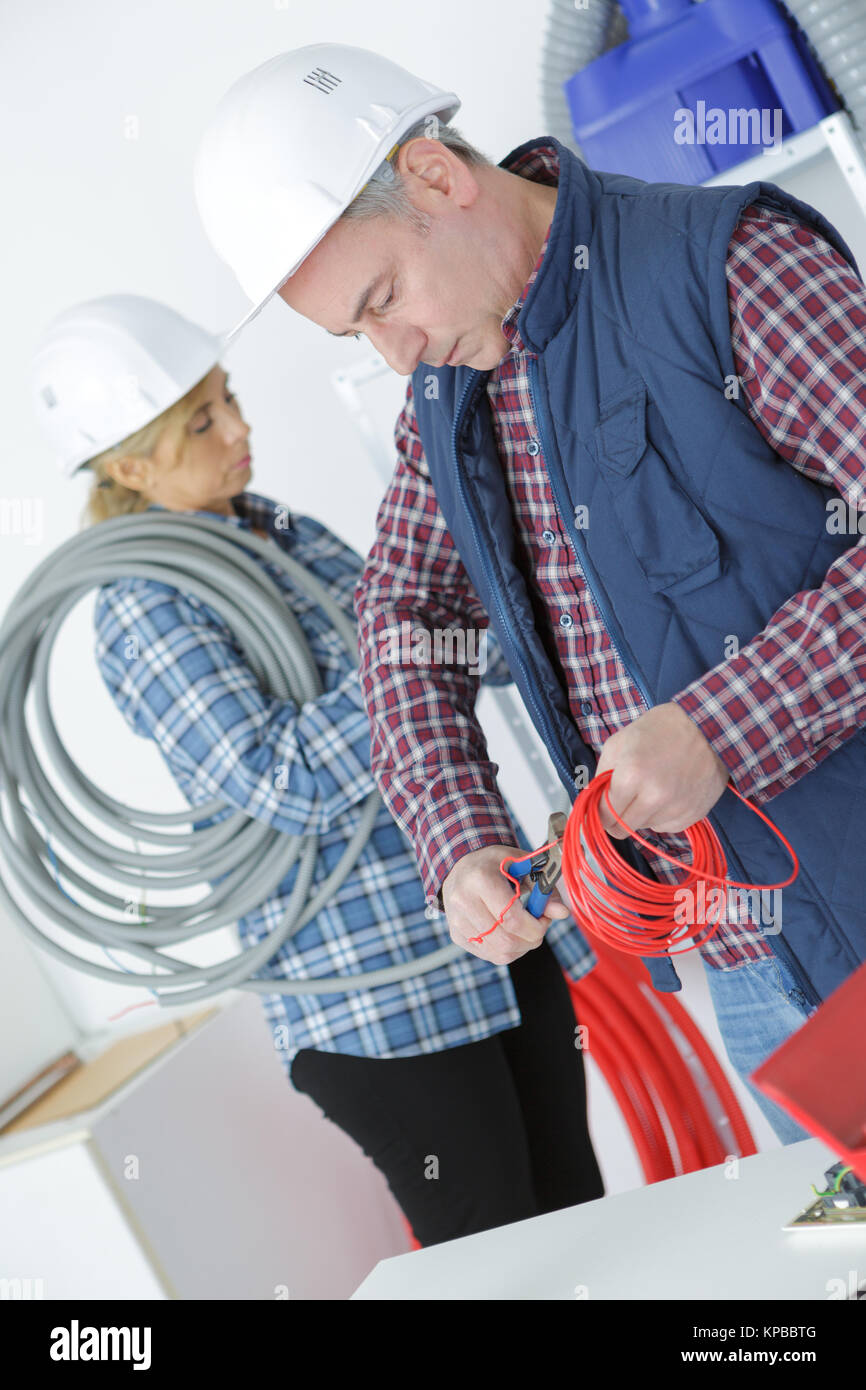 different building trades Stock Photo - Alamy