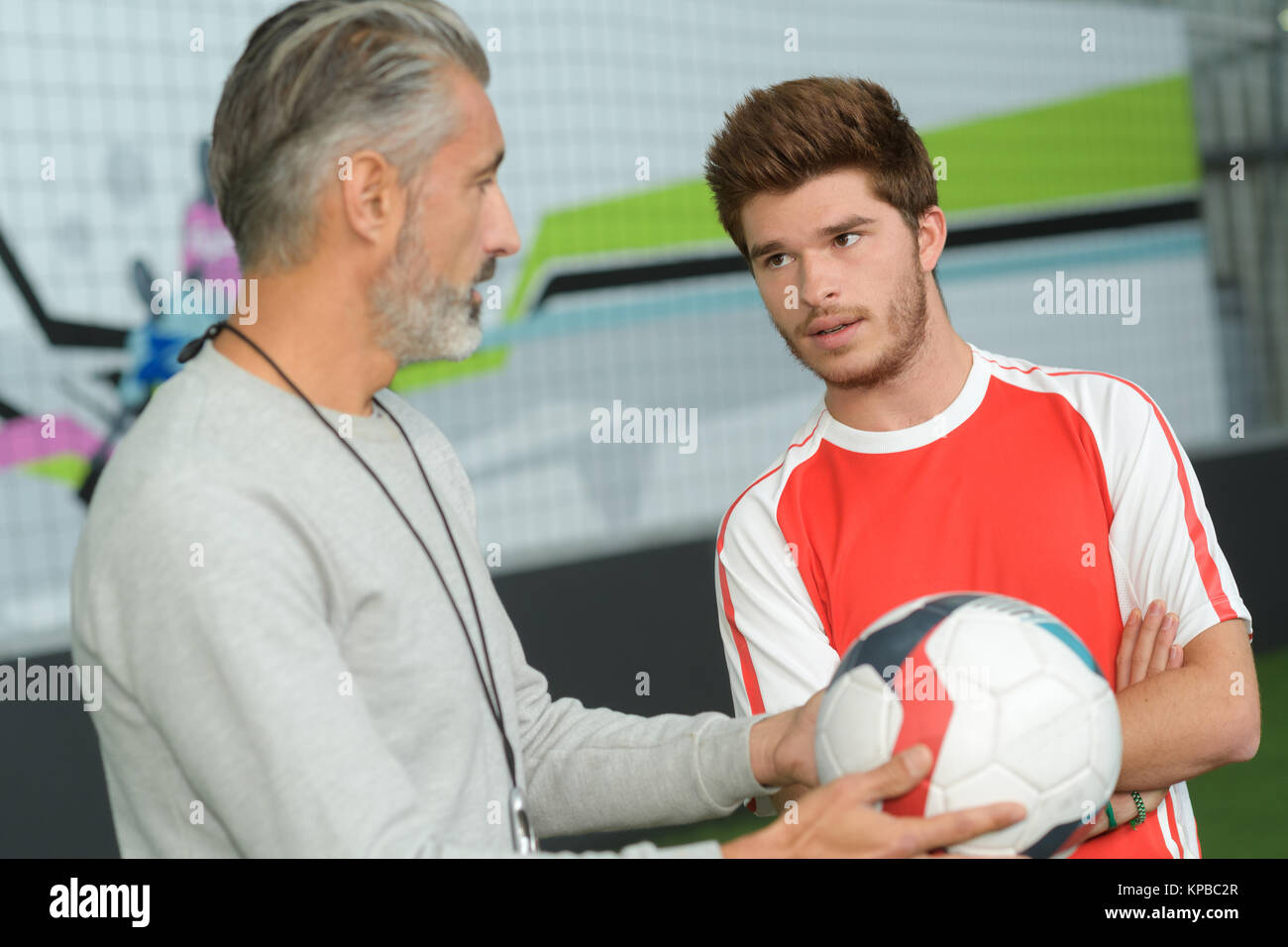 football training day Stock Photo - Alamy