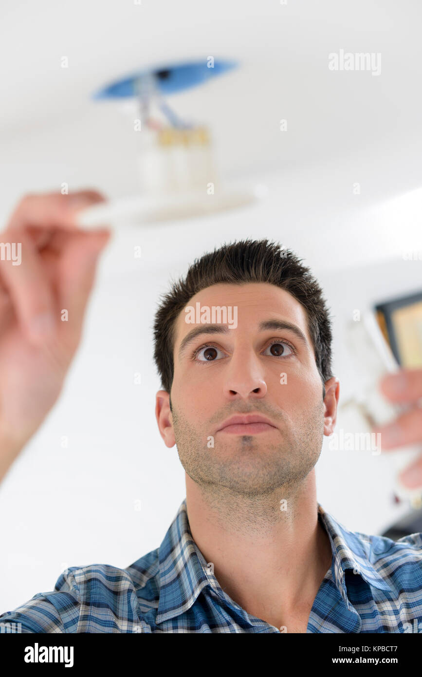 Staring at ceiling hi-res stock photography and images - Alamy