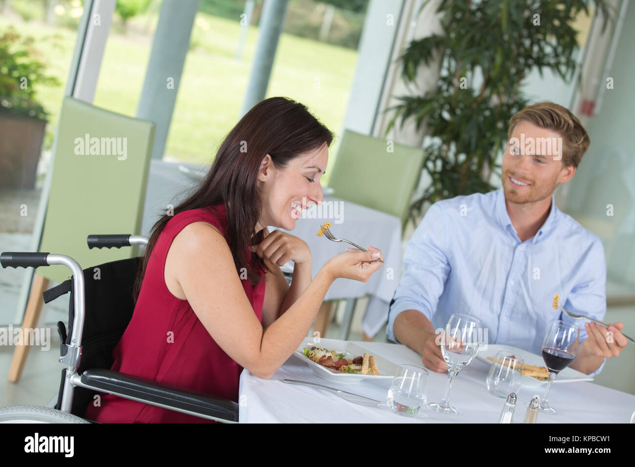 ramp access in the restaurant Stock Photo - Alamy