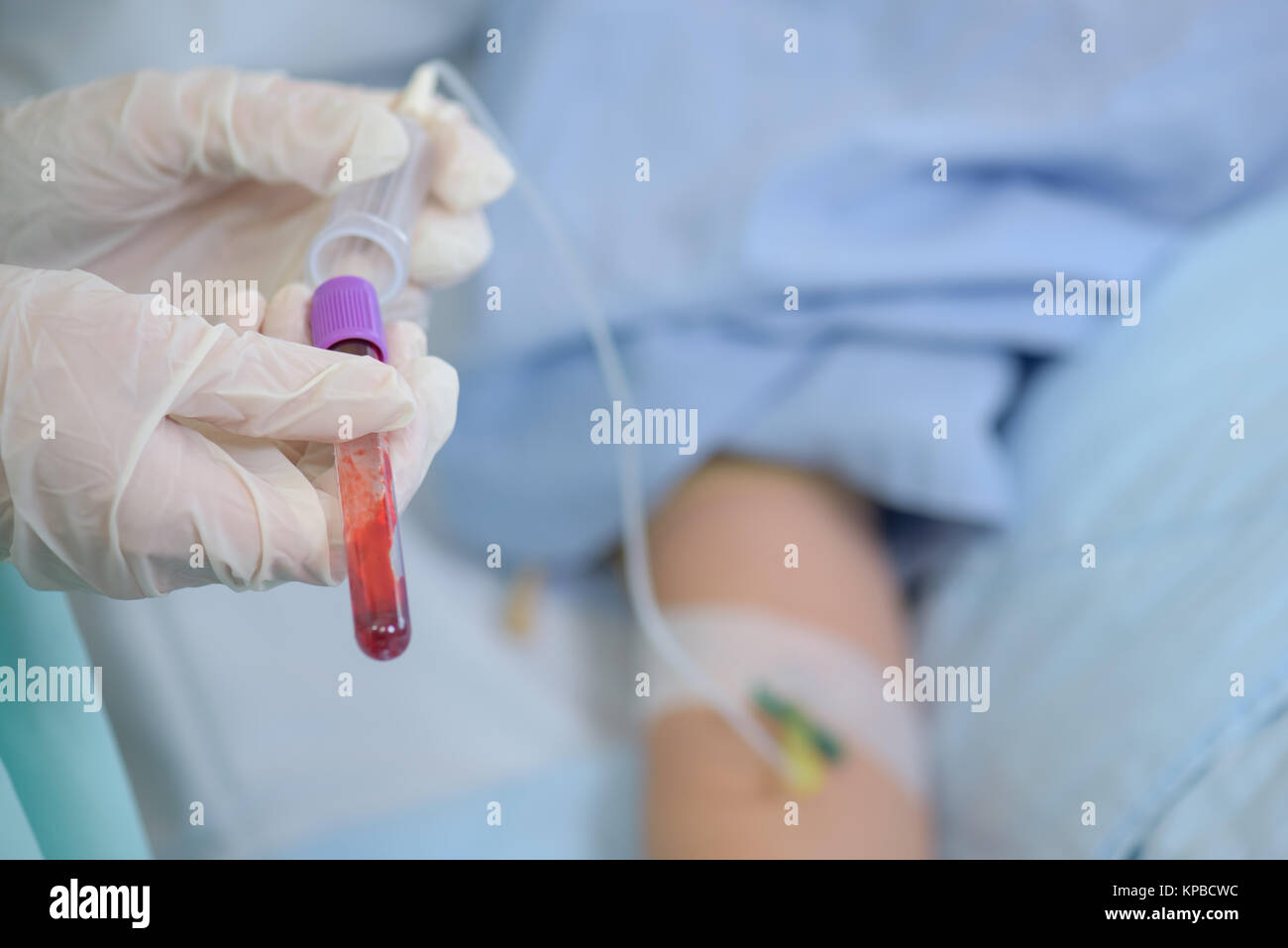 blood sample for the lab Stock Photo - Alamy