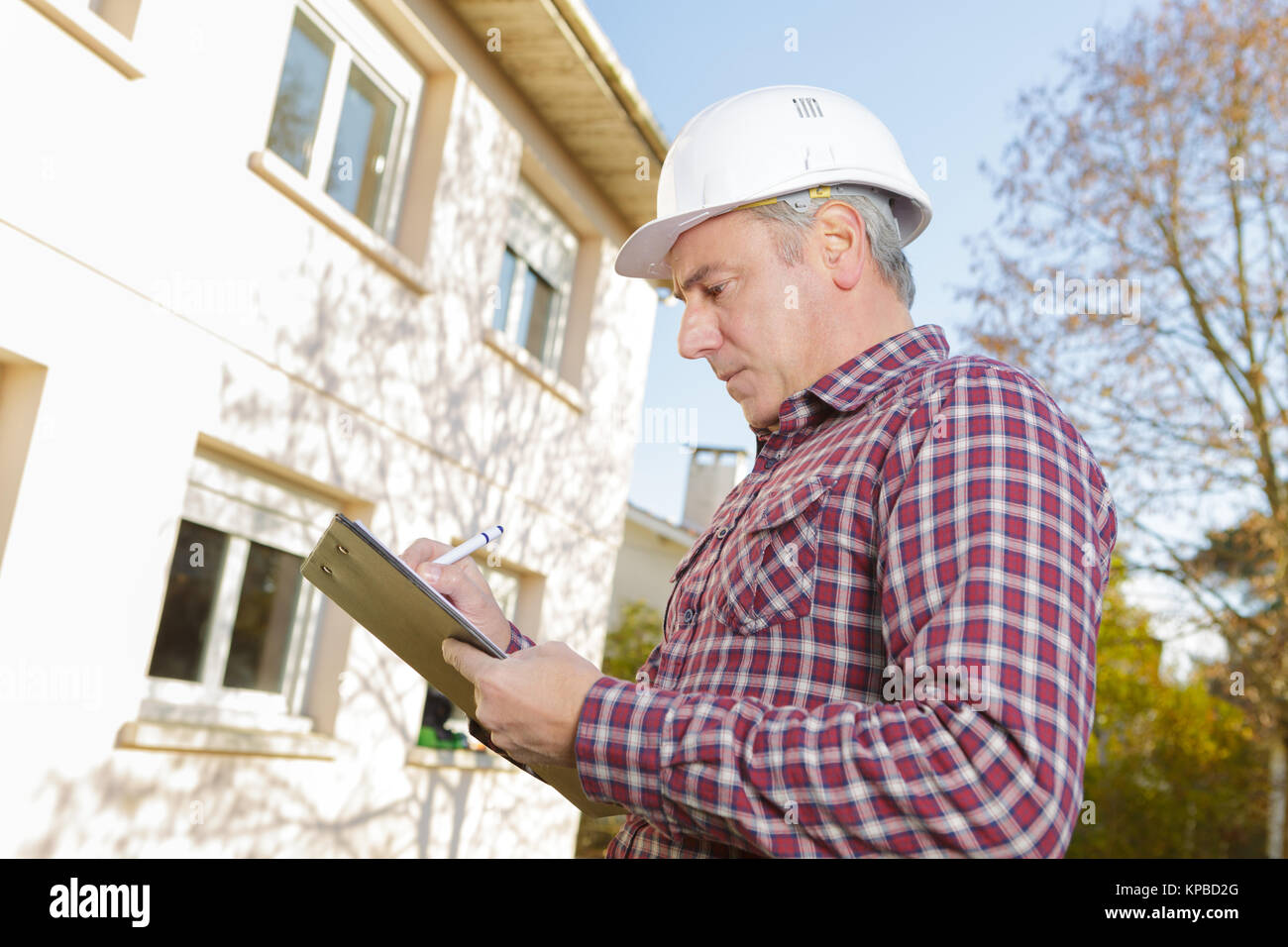 business building paperwork and people concept Stock Photo - Alamy