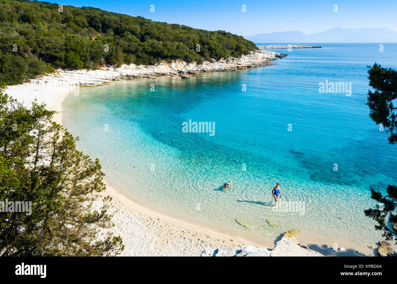 Emplisi Beach, Kefalonia, Greece Stock Photo - Alamy