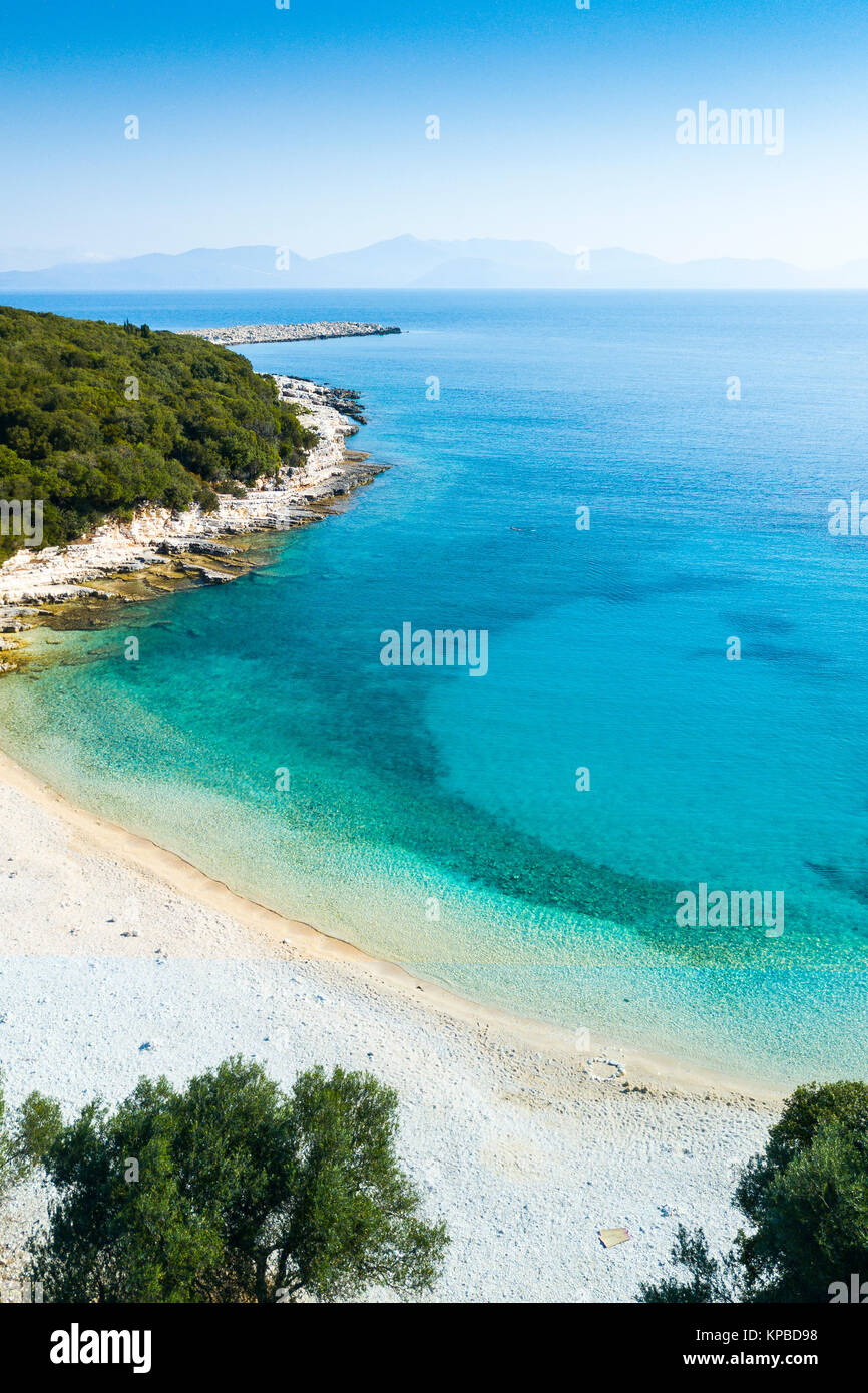 Emplisi Beach, Kefalonia, Greece Stock Photo - Alamy