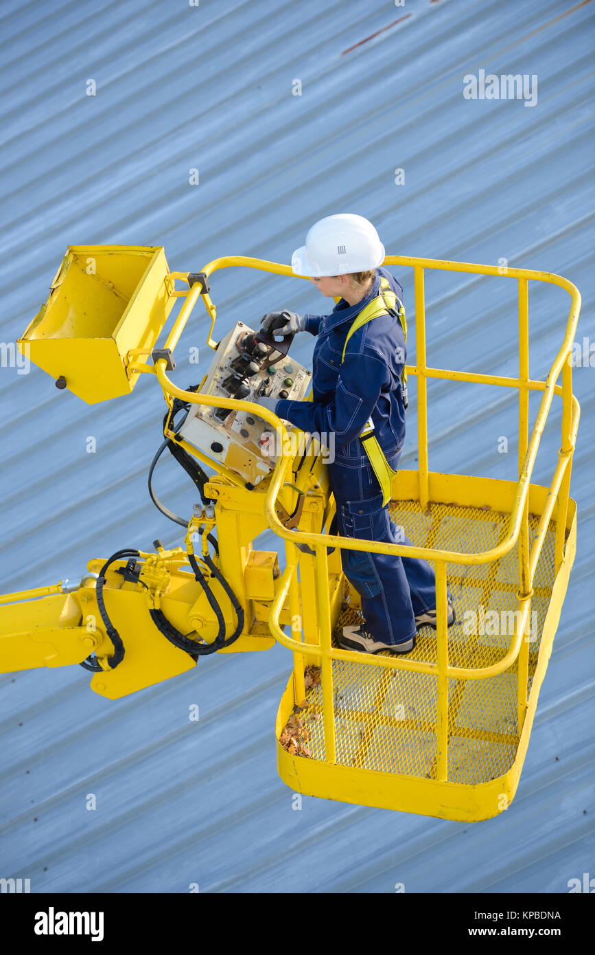 industrial millwright at work Stock Photo - Alamy