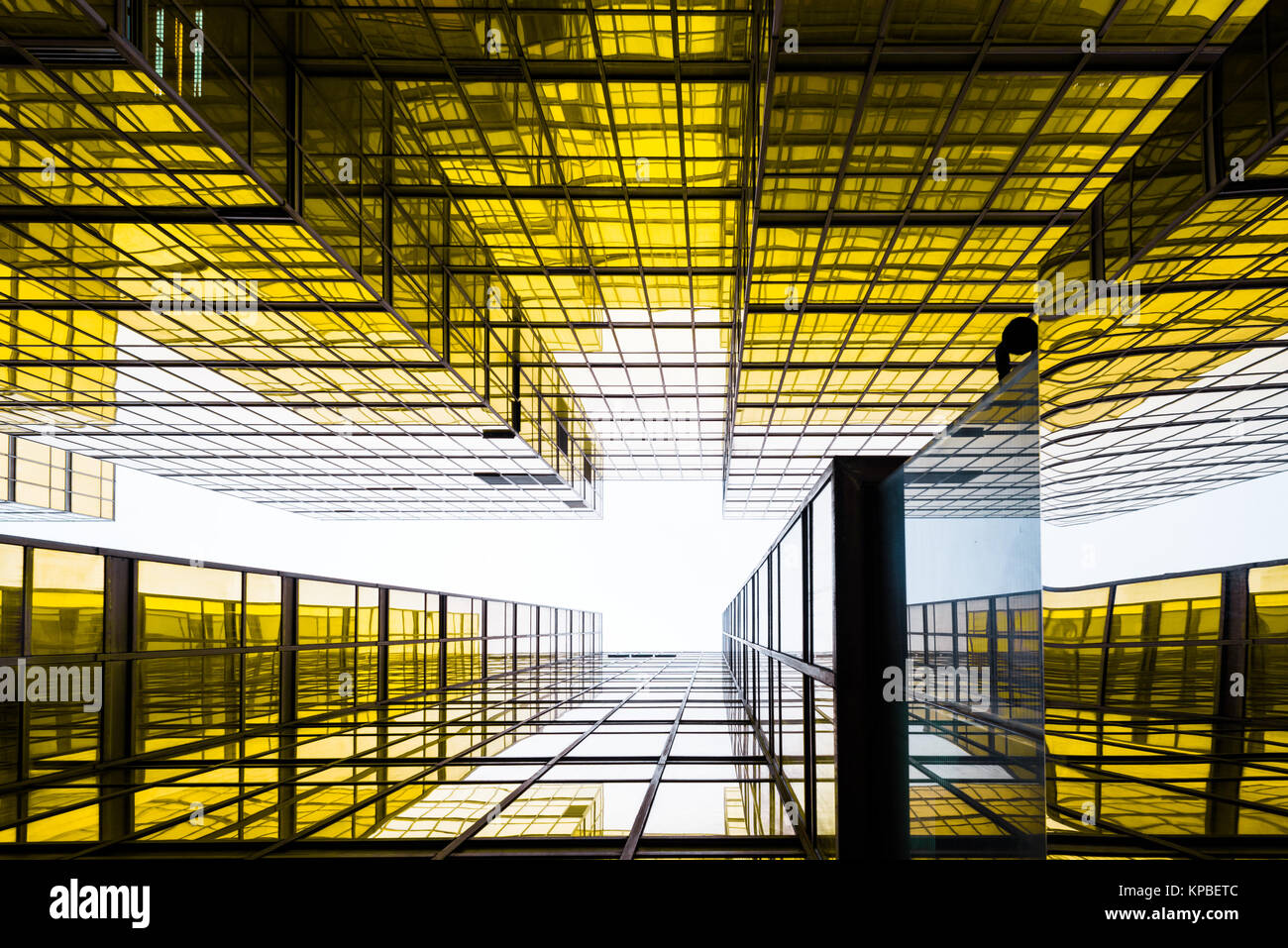 golden financial architecture face to face in Hong Kong of China Stock ...