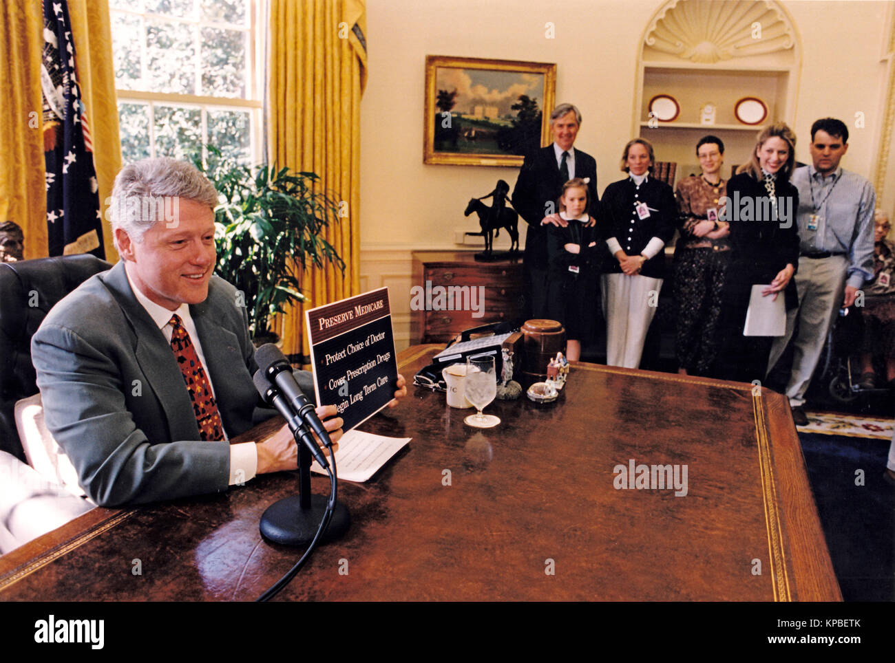 Health care reform bill clinton hi-res stock photography and images - Alamy
