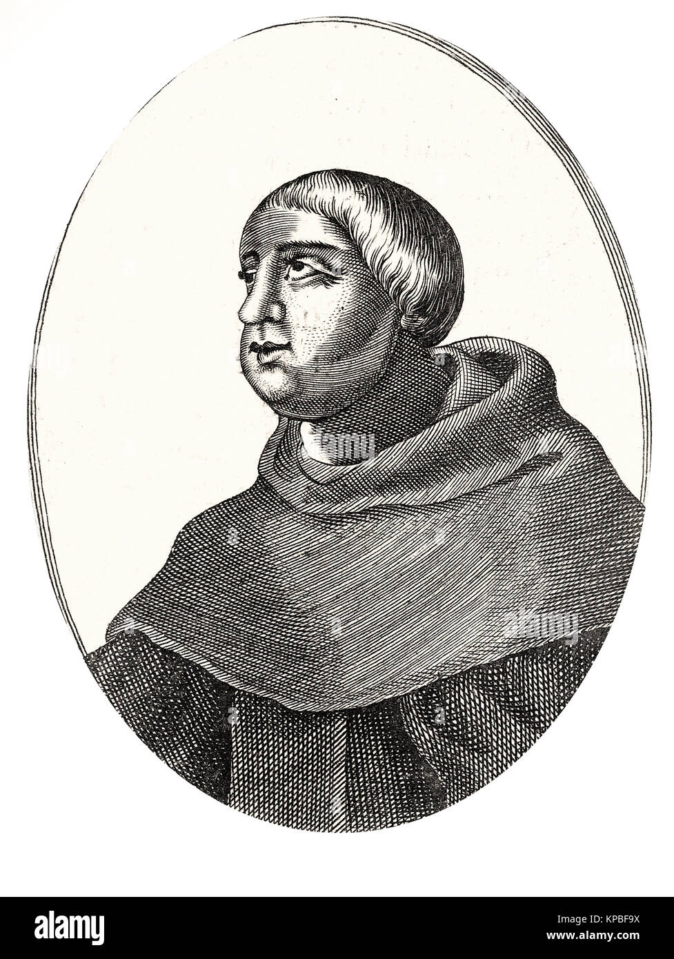 St Thomas Aquinas - Italian philosopher and theologian Stock Photo - Alamy