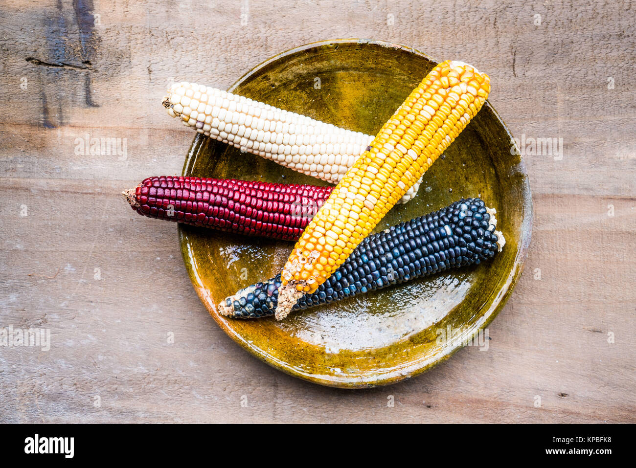 Latin American maize varieties Stock Photo - Alamy