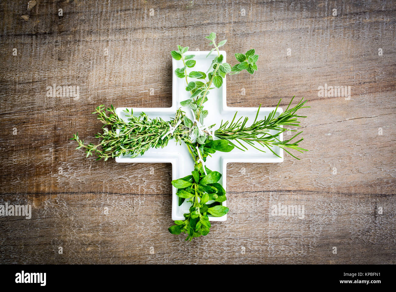 Assorted aromatic herbs basil hi-res stock photography and images - Alamy