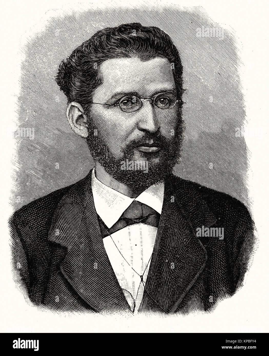 Eduard Bernstein - German socialist leader Stock Photo - Alamy