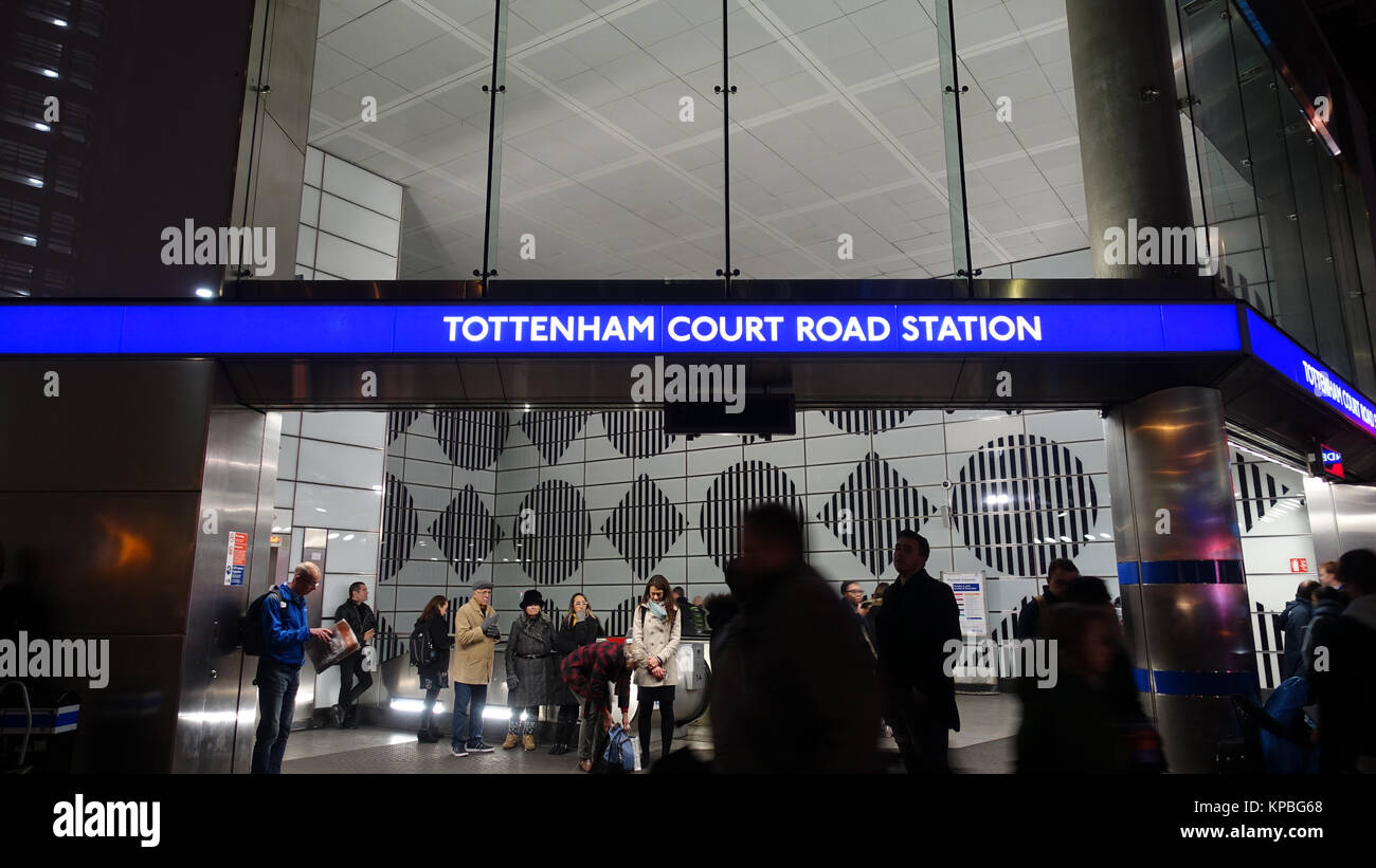 Tottenham court road station hi-res stock photography and images - Alamy