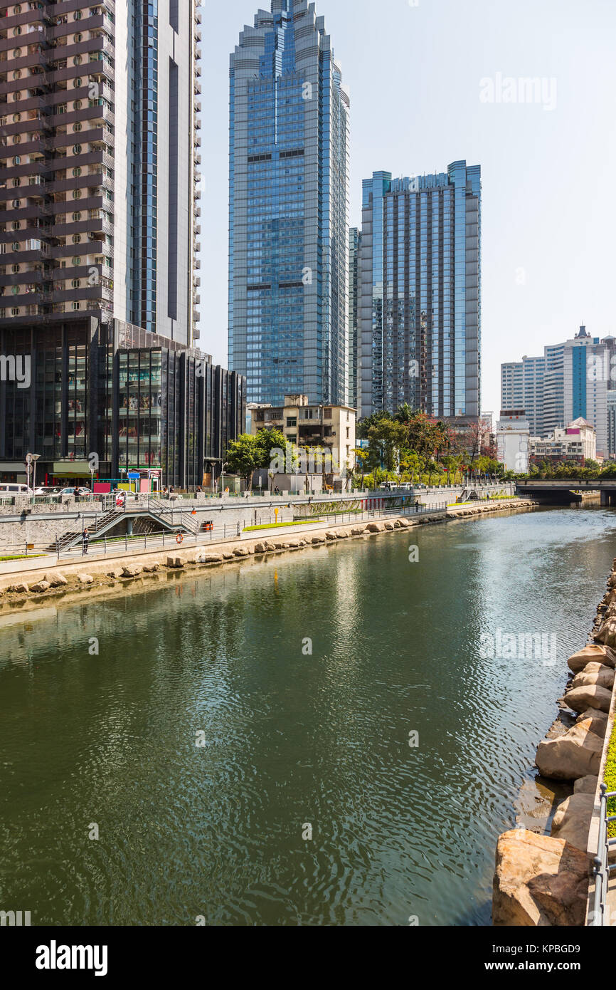 view of cityscape in modern city of China Stock Photo - Alamy