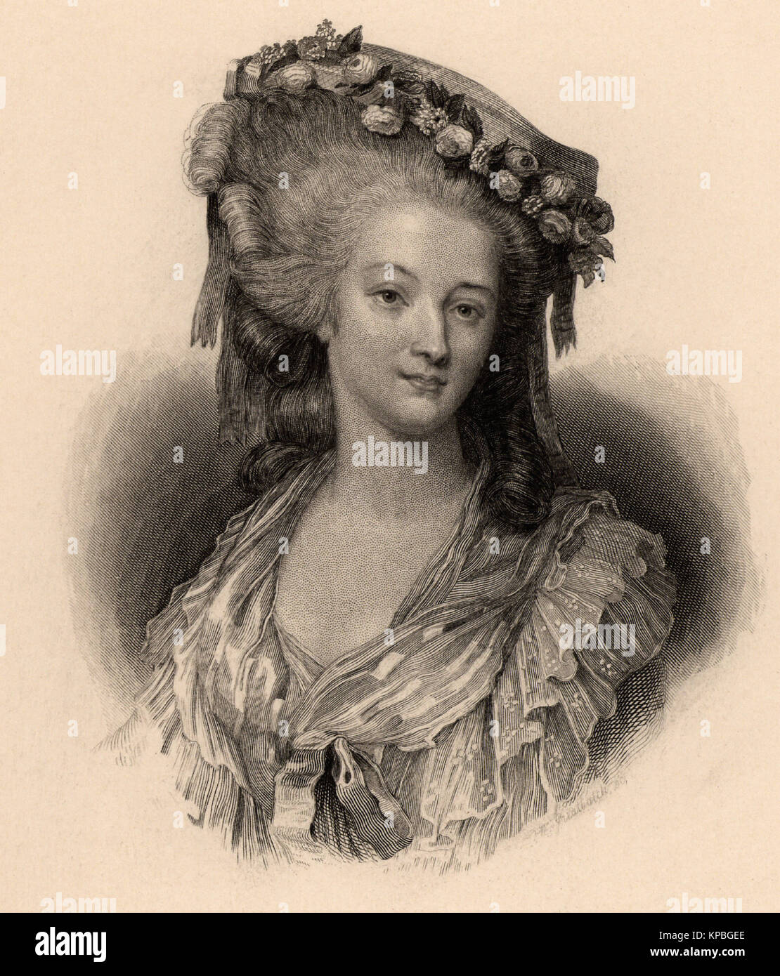 Marie Therese Louise, Princess de Lamballe - French aristocrat married ...