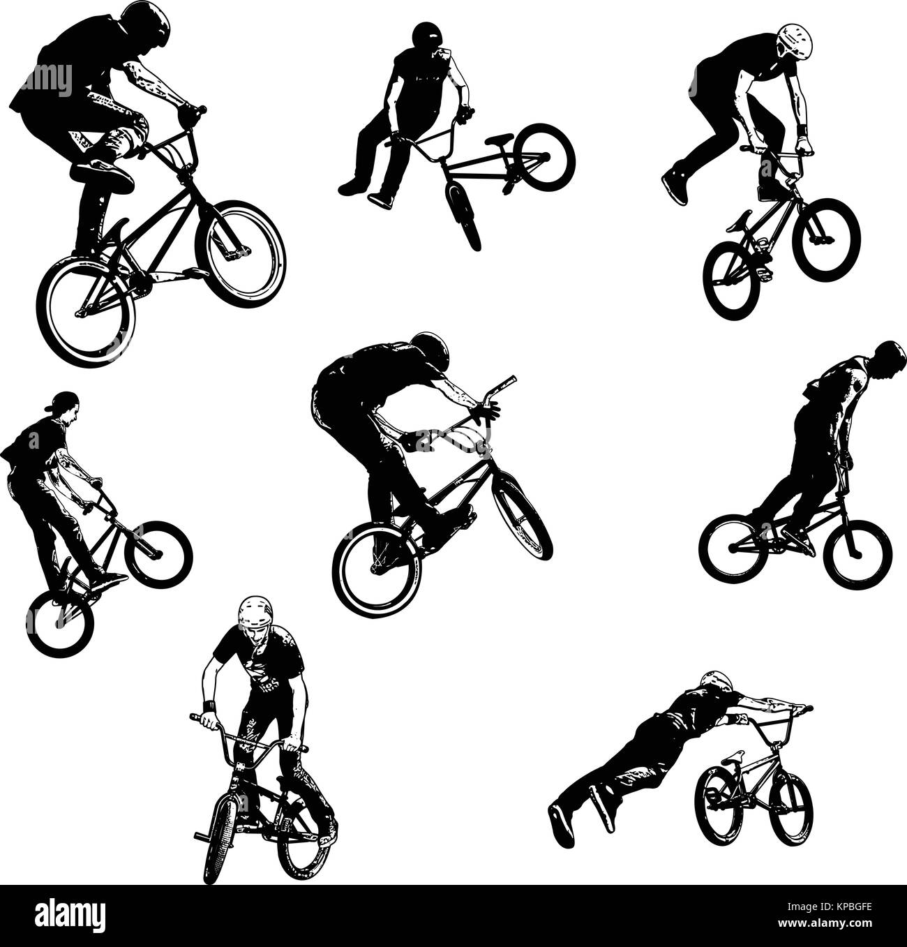 Bmx cyclists hi-res stock photography and images - Alamy