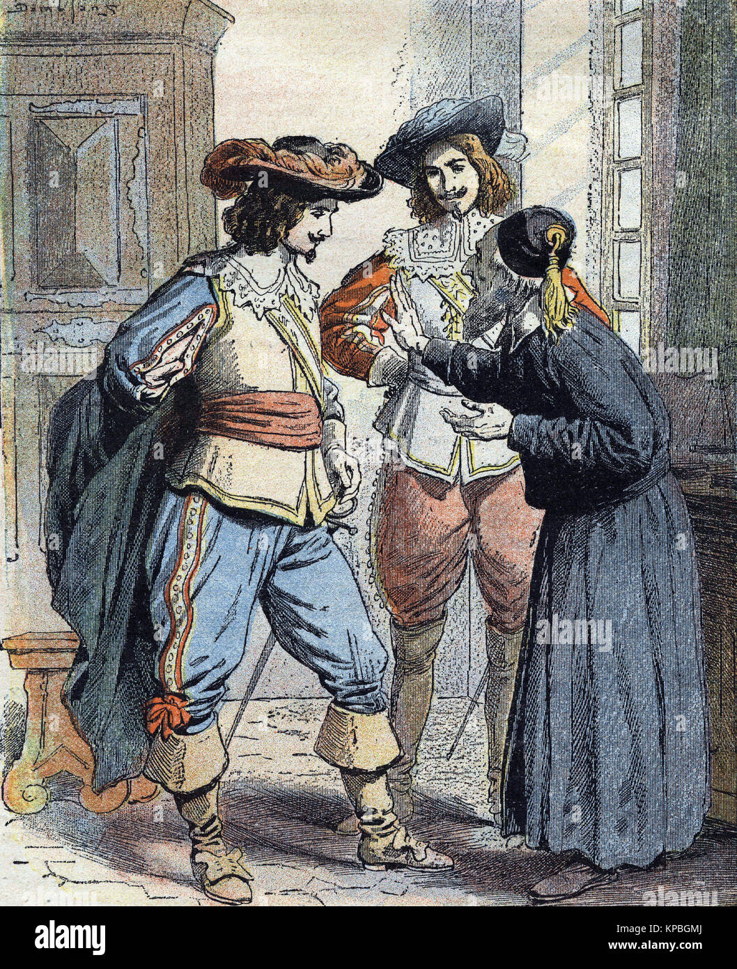 "The Three Musketeers" by Alexandre Dumas : Athos and Artagnan sell the ...