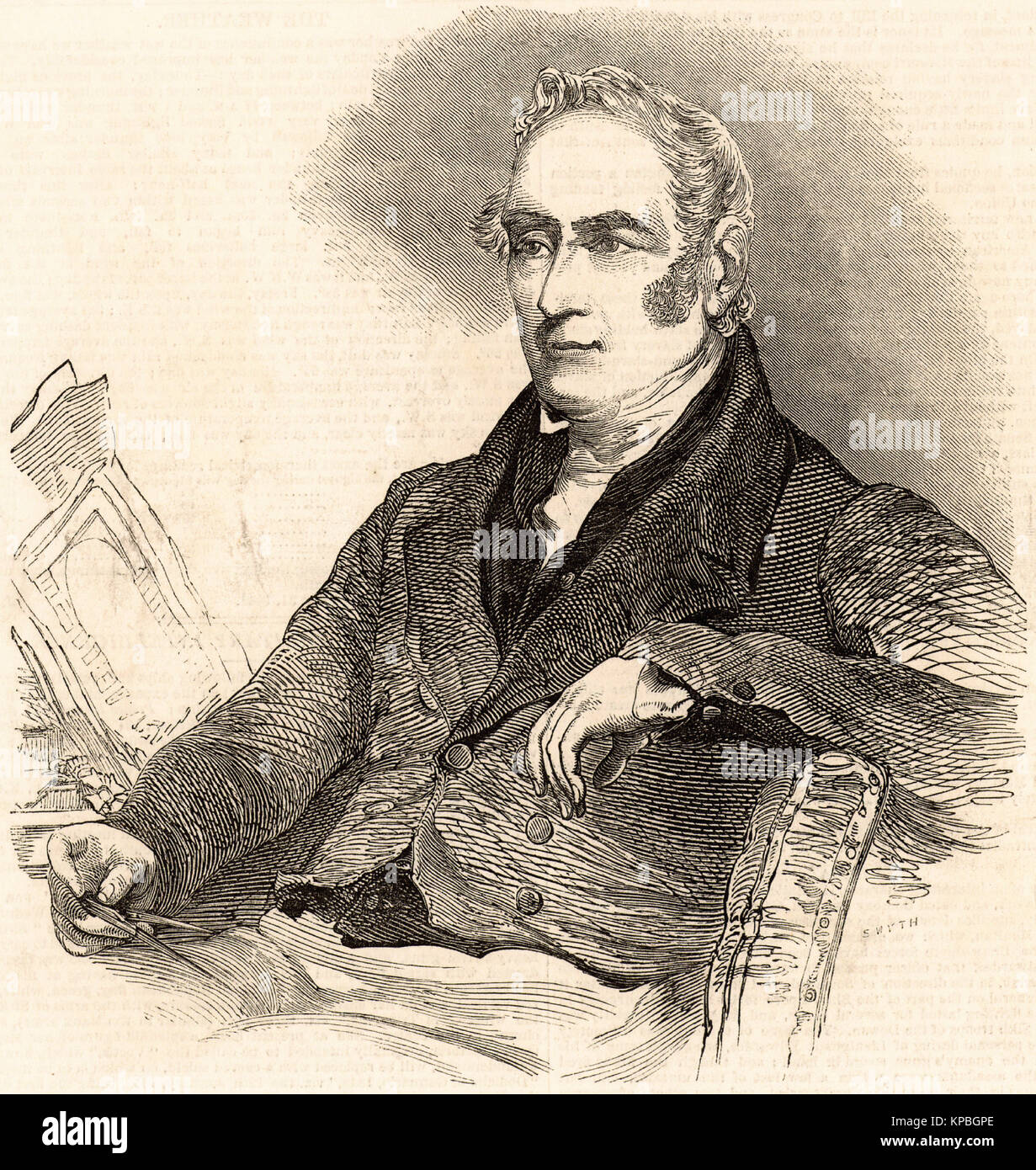 Portrait of george stephenson hi-res stock photography and images - Alamy