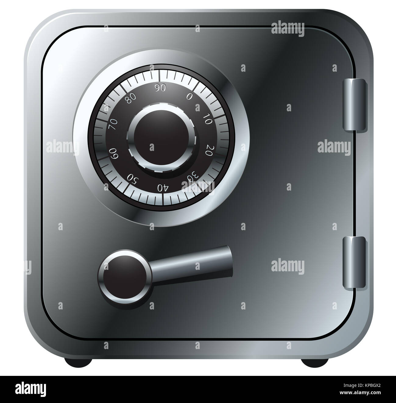 bank safe icon Stock Photo - Alamy