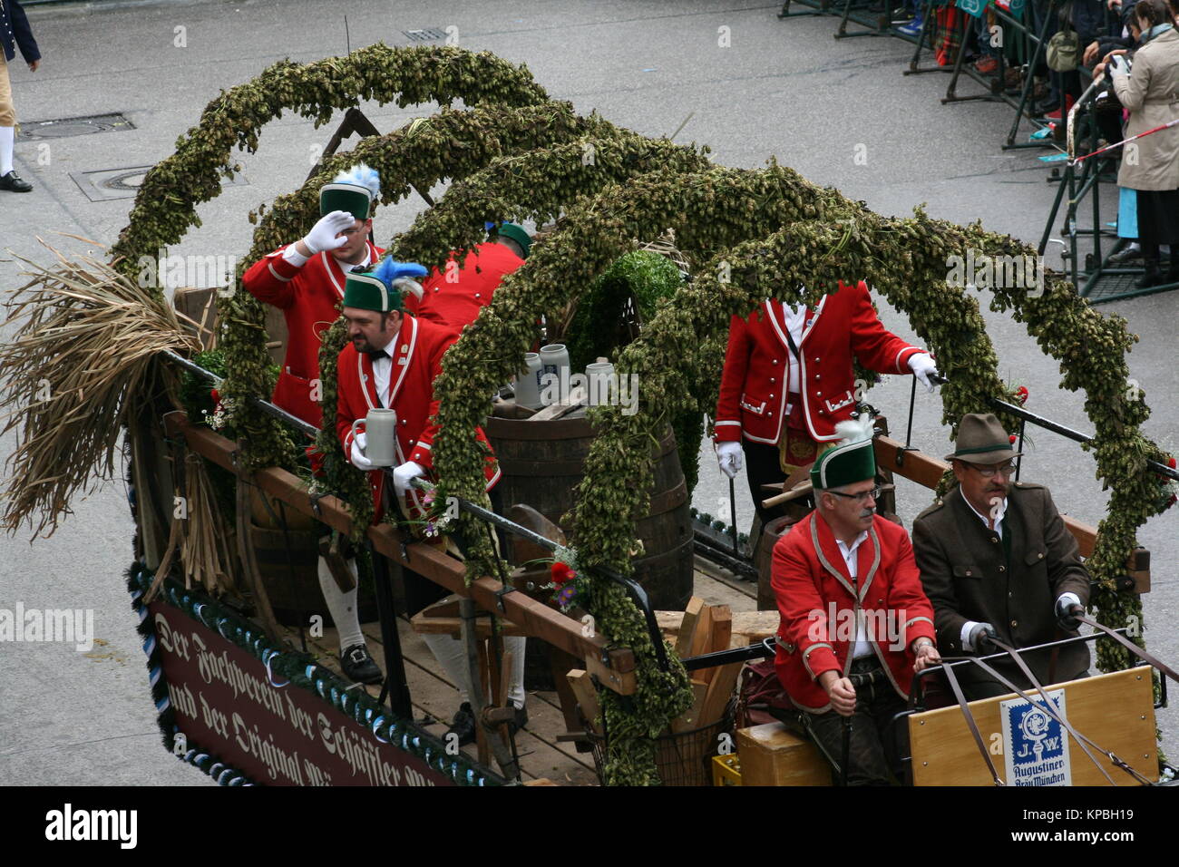 Octoberfest parade, munich hi-res stock photography and images - Alamy
