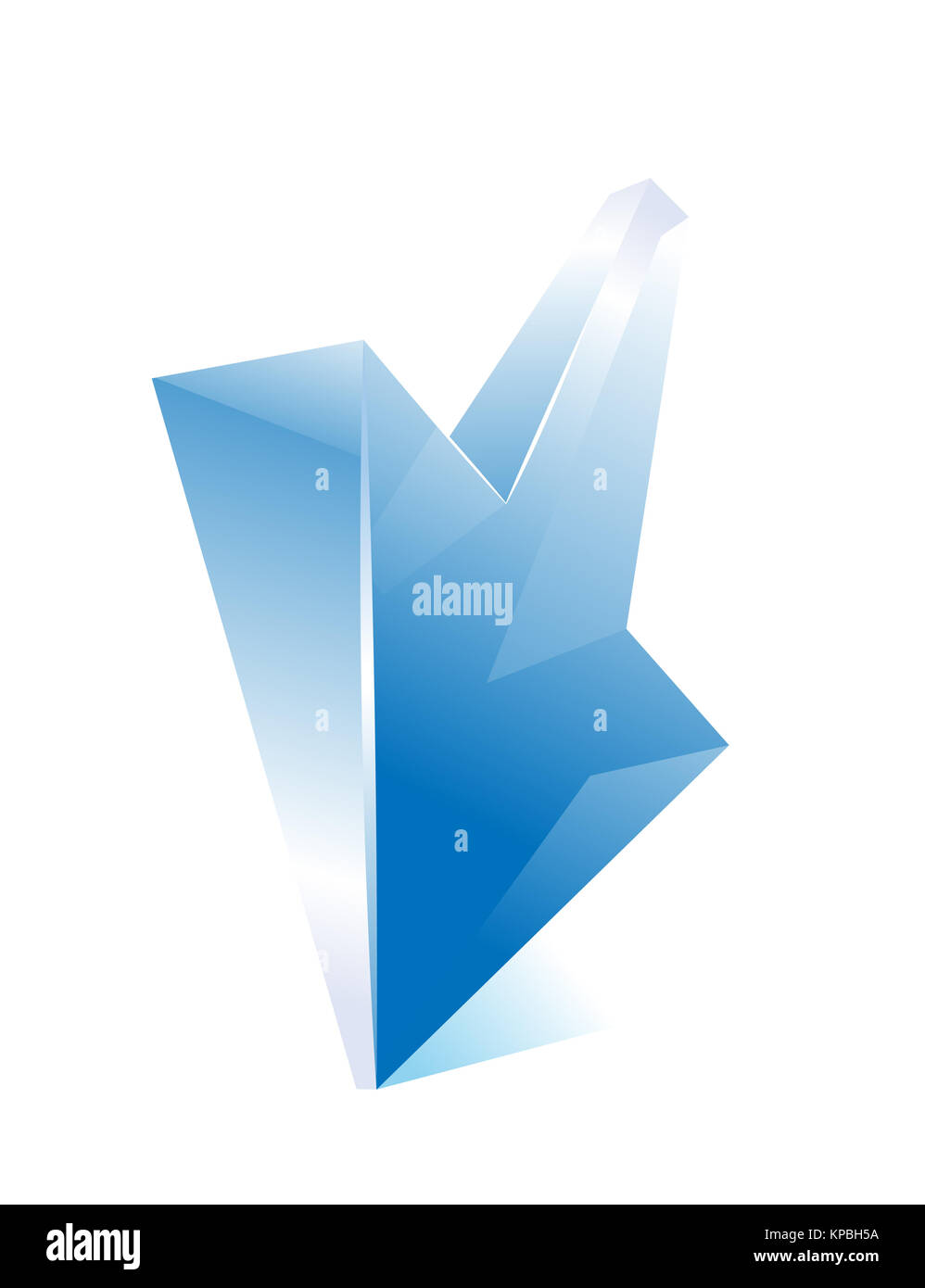 Glowing up arrow icon Cut Out Stock Images & Pictures - Alamy