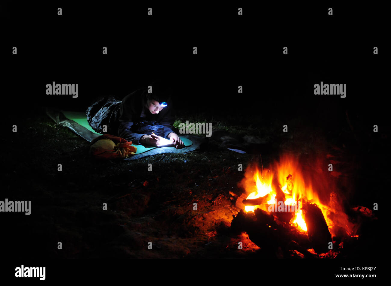 Journal writing night hi-res stock photography and images - Alamy