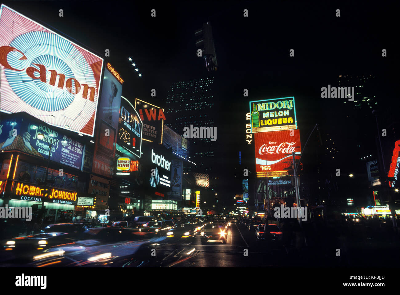 New York Times Square 1980s