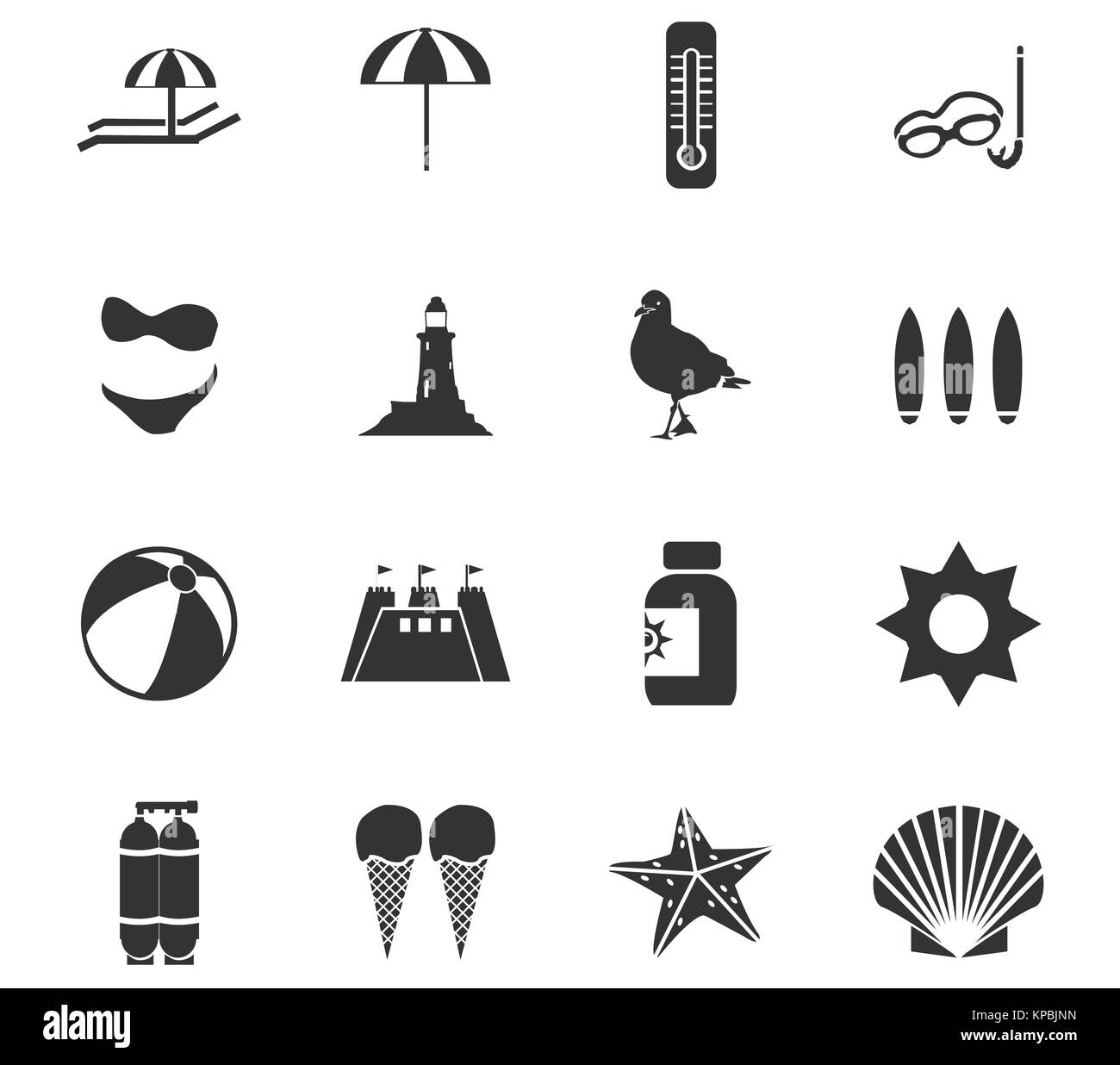 Long sands beach Black and White Stock Photos & Images - Alamy