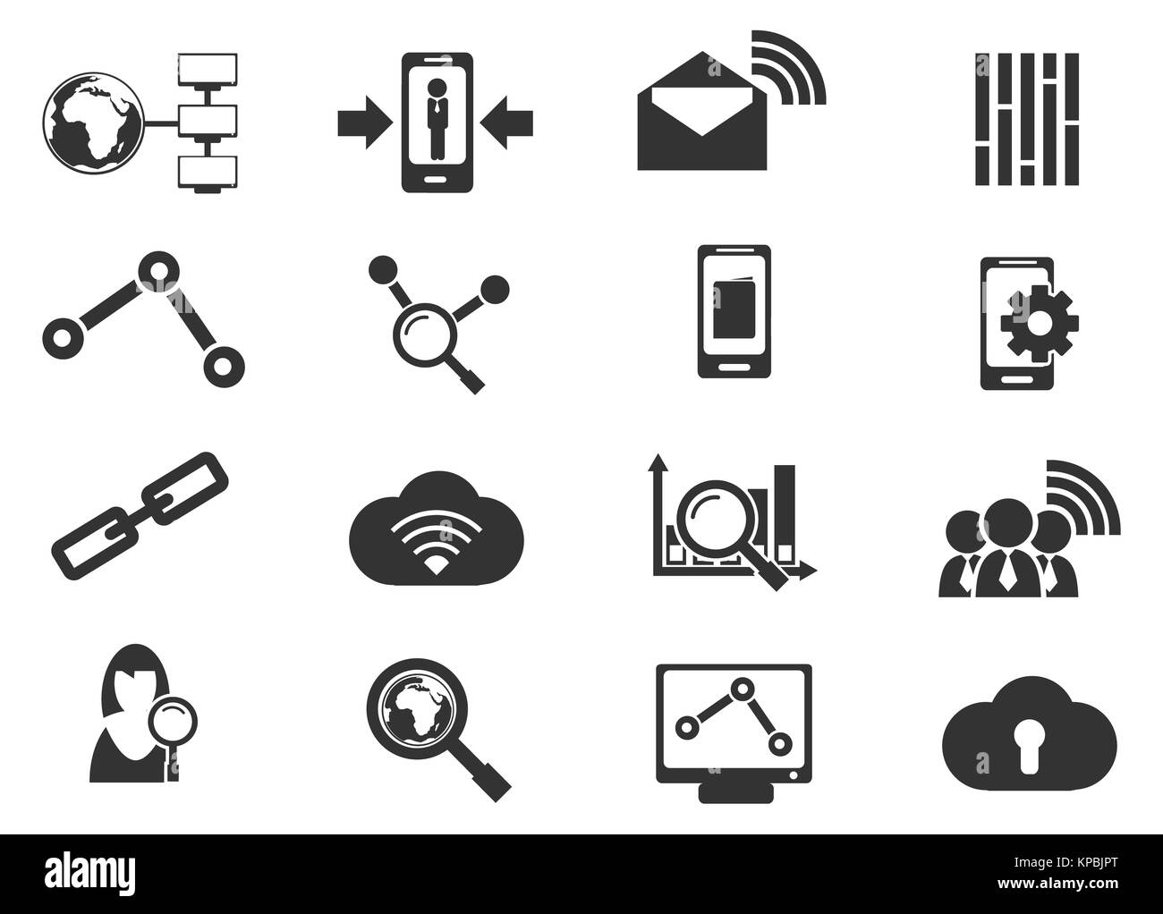 Data analytic and social network icons Stock Photo - Alamy Data analytic and social network icons Stock Photo - Alamy
