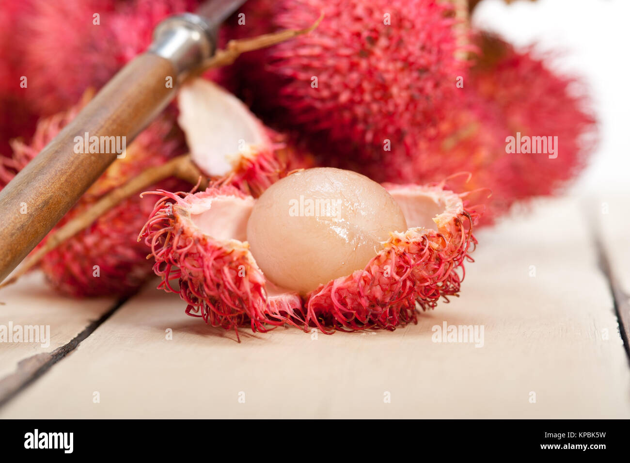 fresh rambutan fruits Stock Photo - Alamy