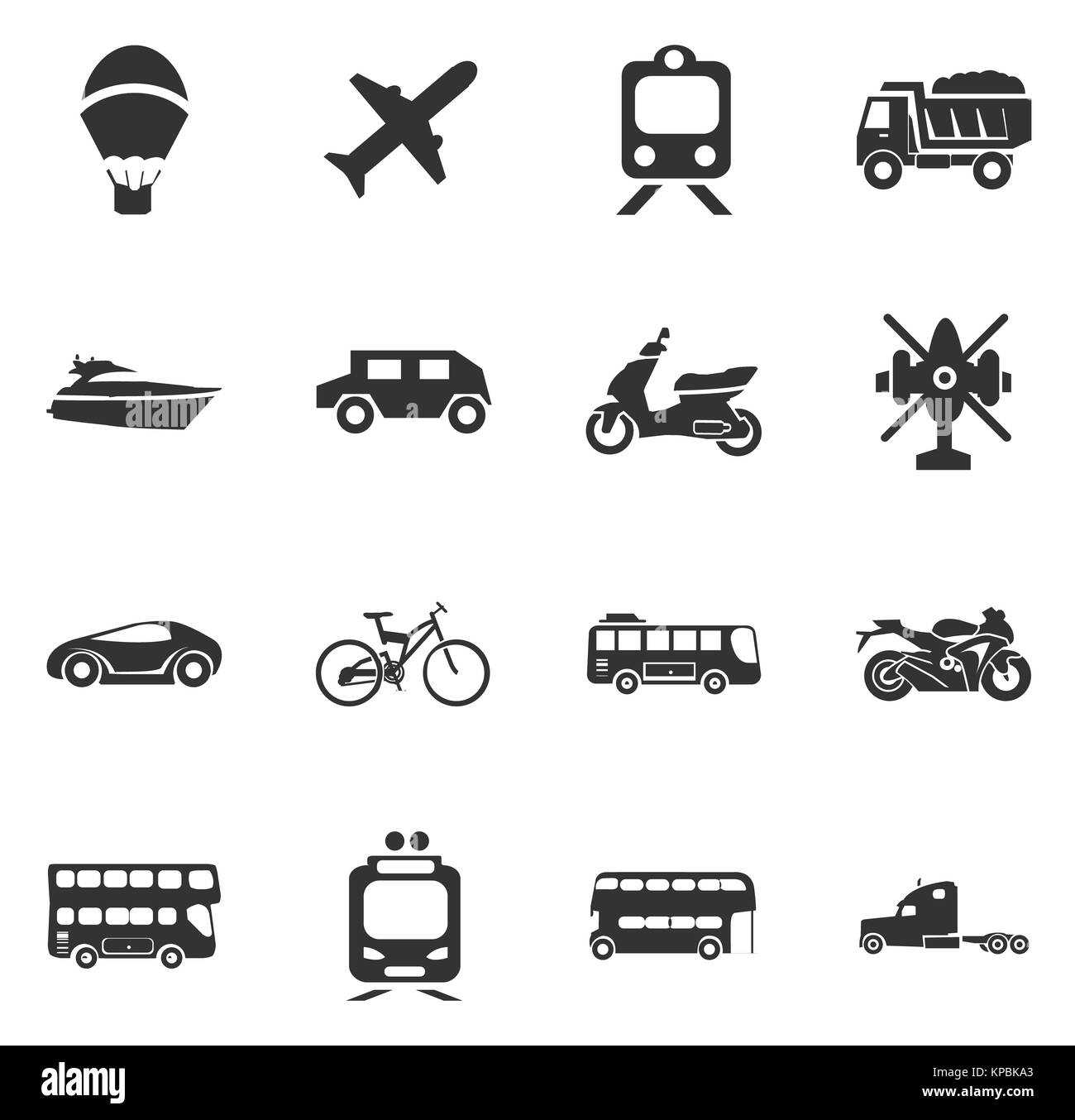 Bicycle types Black and White Stock Photos & Images - Alamy