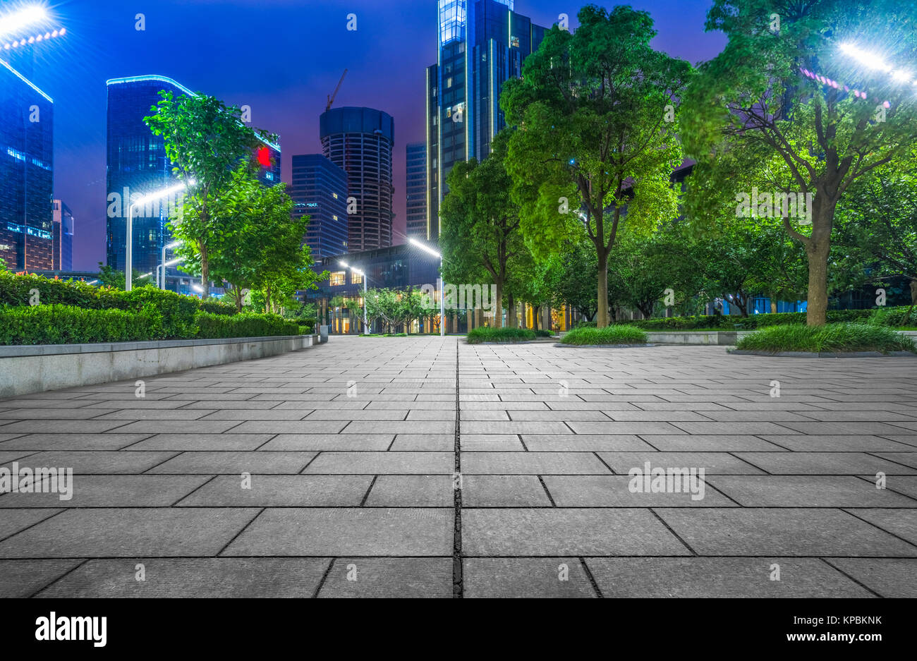 view of city square in Shanghai,China Stock Photo - Alamy