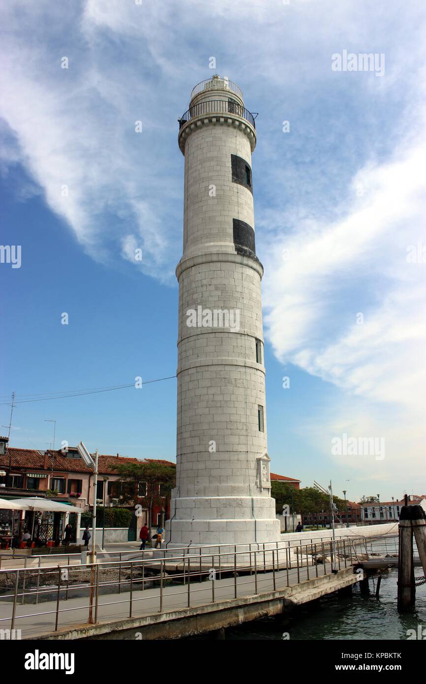 The lighthouse on the island of murano hi-res stock photography and ...
