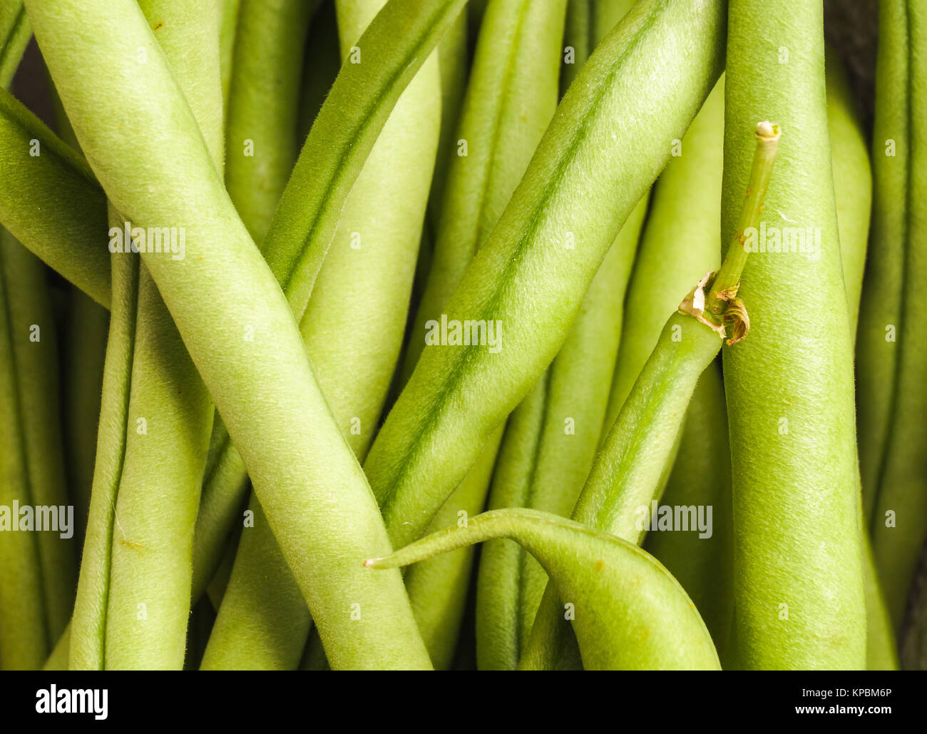 French Green Beans, Haricots Verts Stock Photo - Alamy