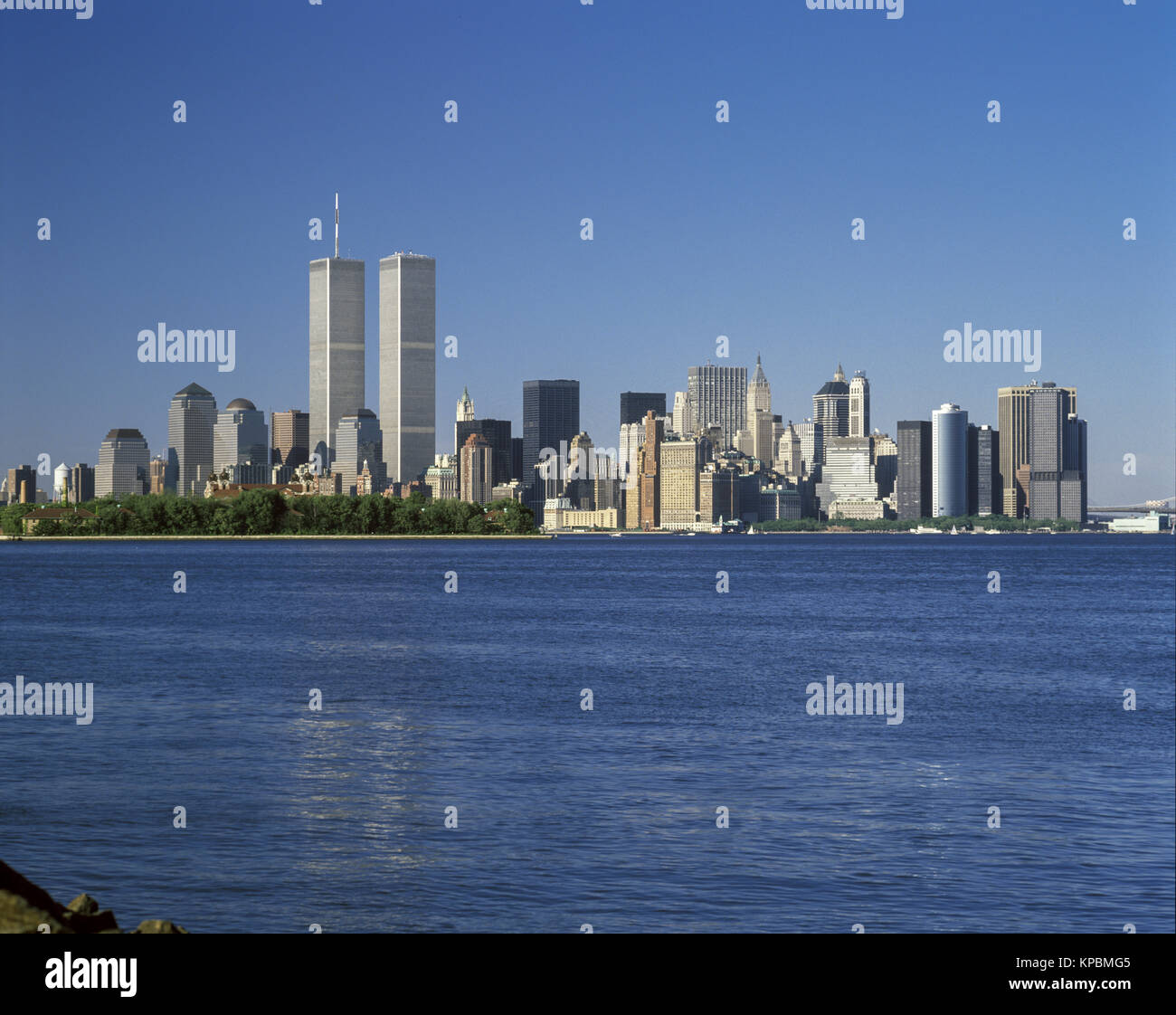New york city skyline 1989 hi-res stock photography and images - Alamy