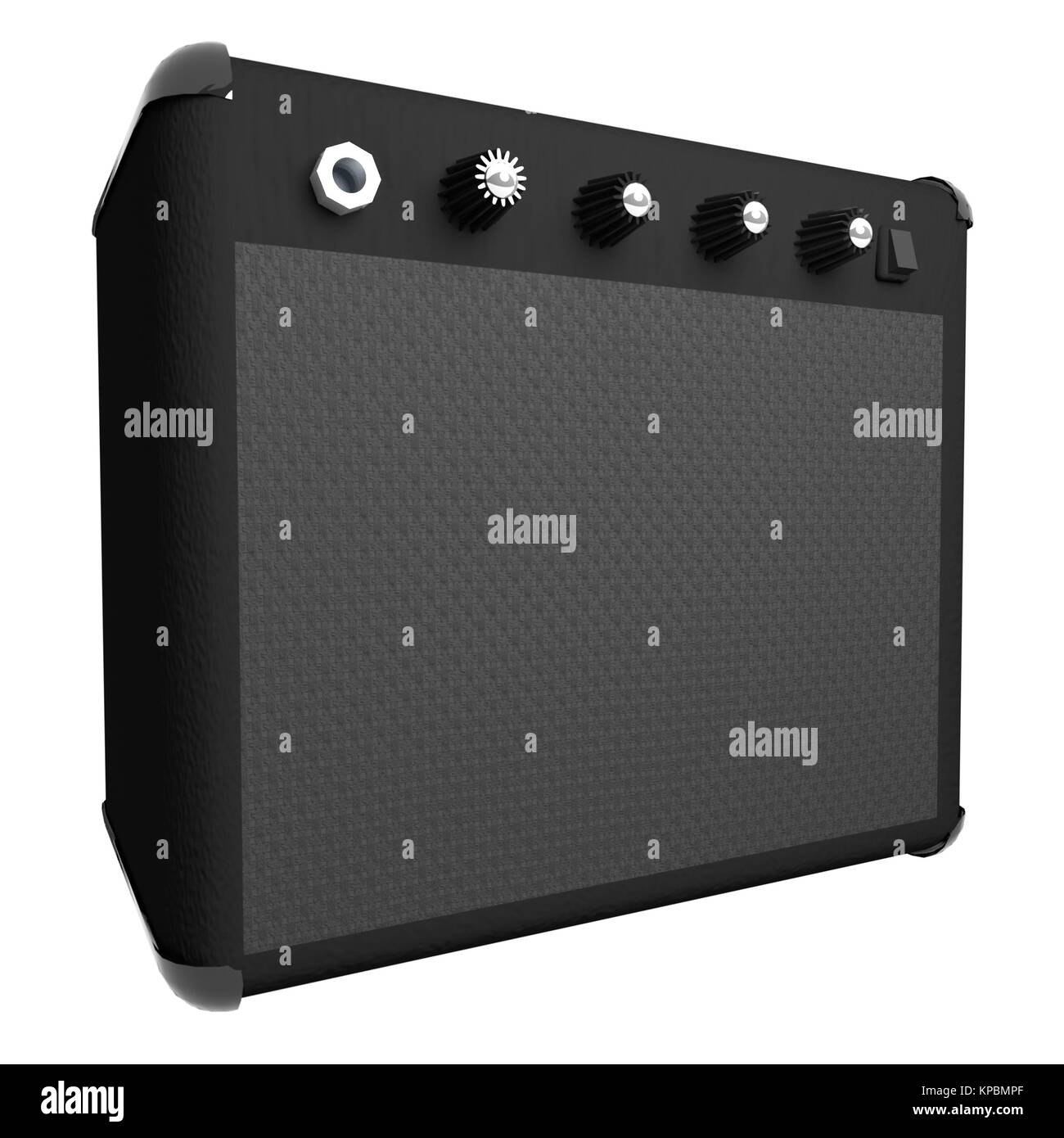 Vintage guitar amp Black and White Stock Photos & Images - Alamy