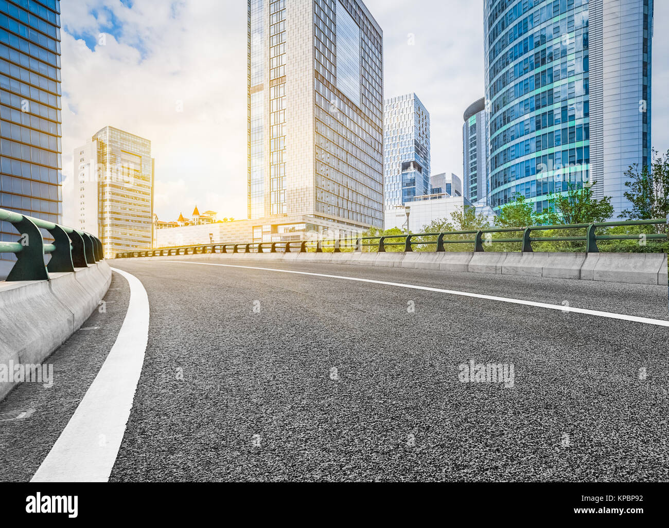 Inner City highway in China Stock Photo - Alamy