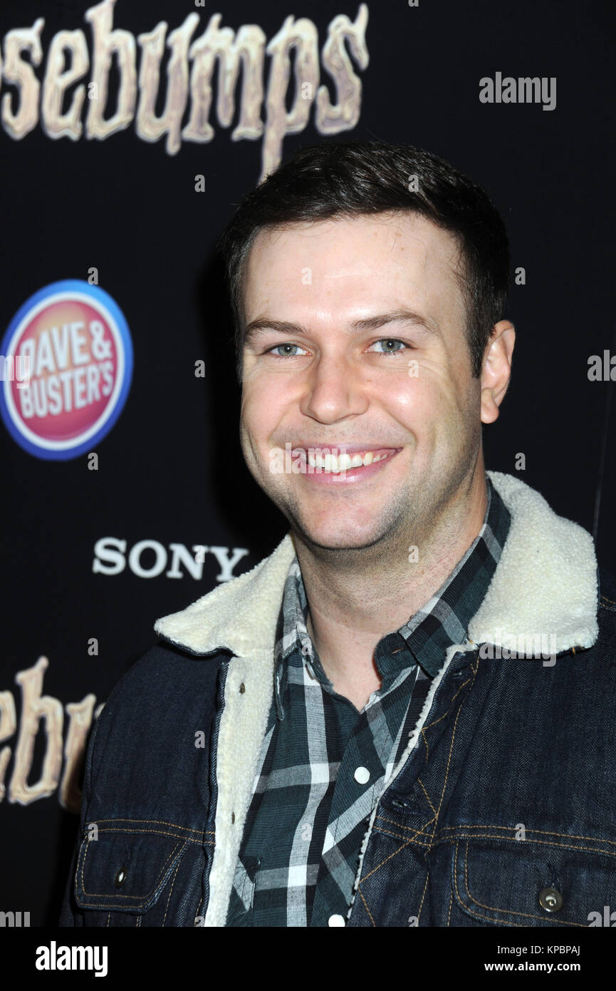 NEW YORK, NY - OCTOBER 12: Taran Killam attends 'Goosebumps' New York ...