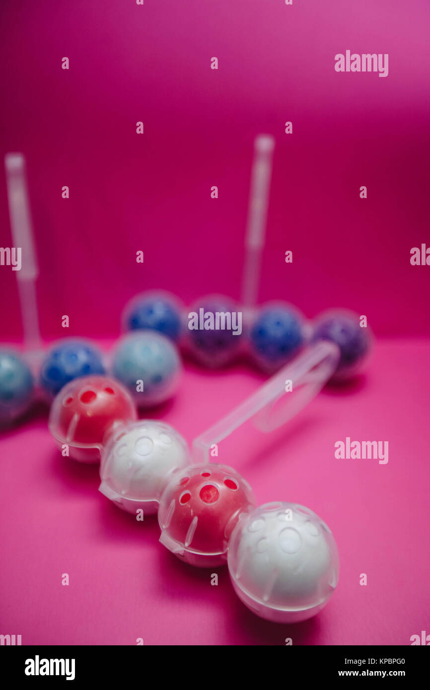 Keep your bathroom clean with three hanging toilet rim refreshing ...