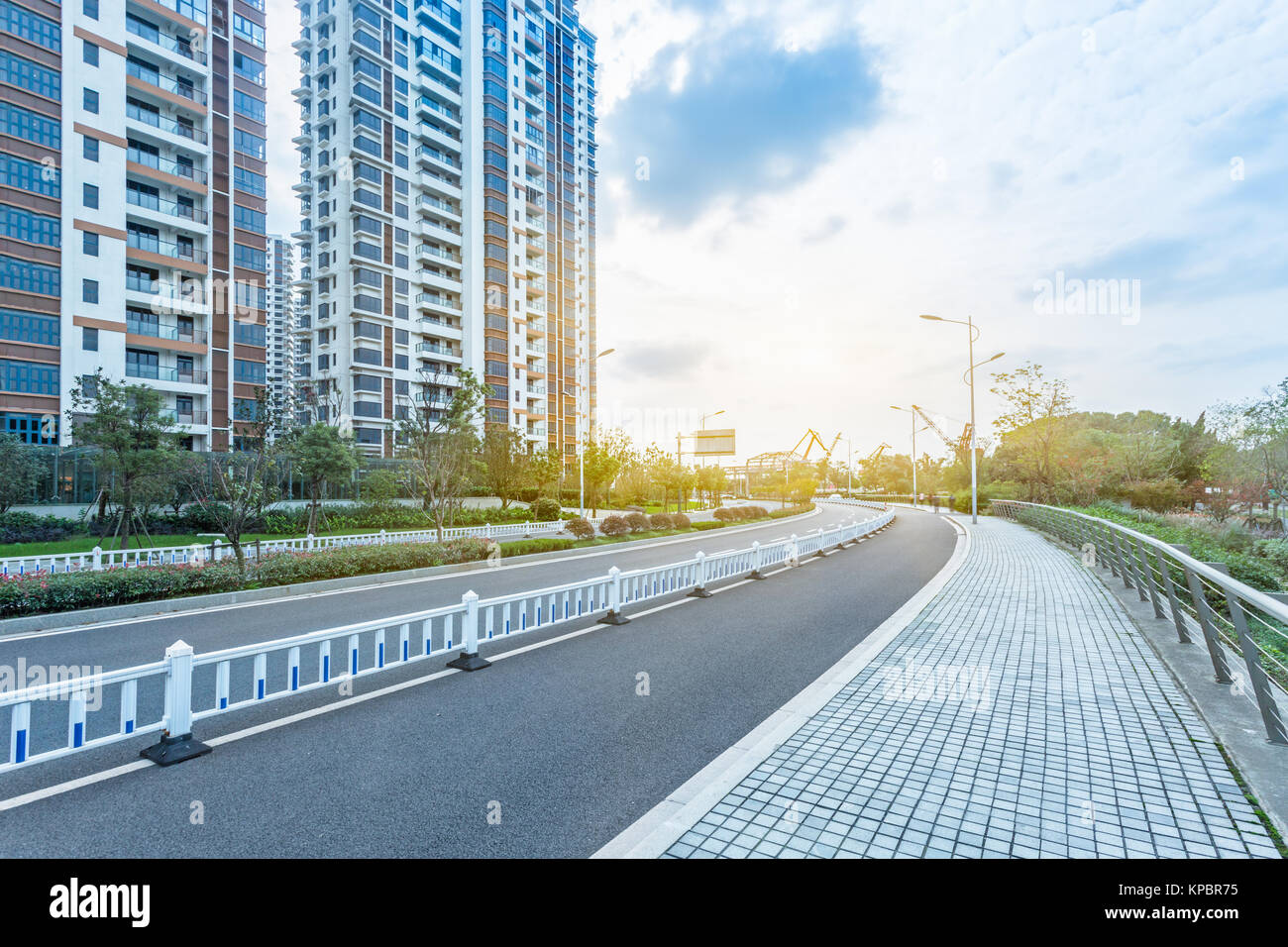 Inner City highway in China Stock Photo - Alamy