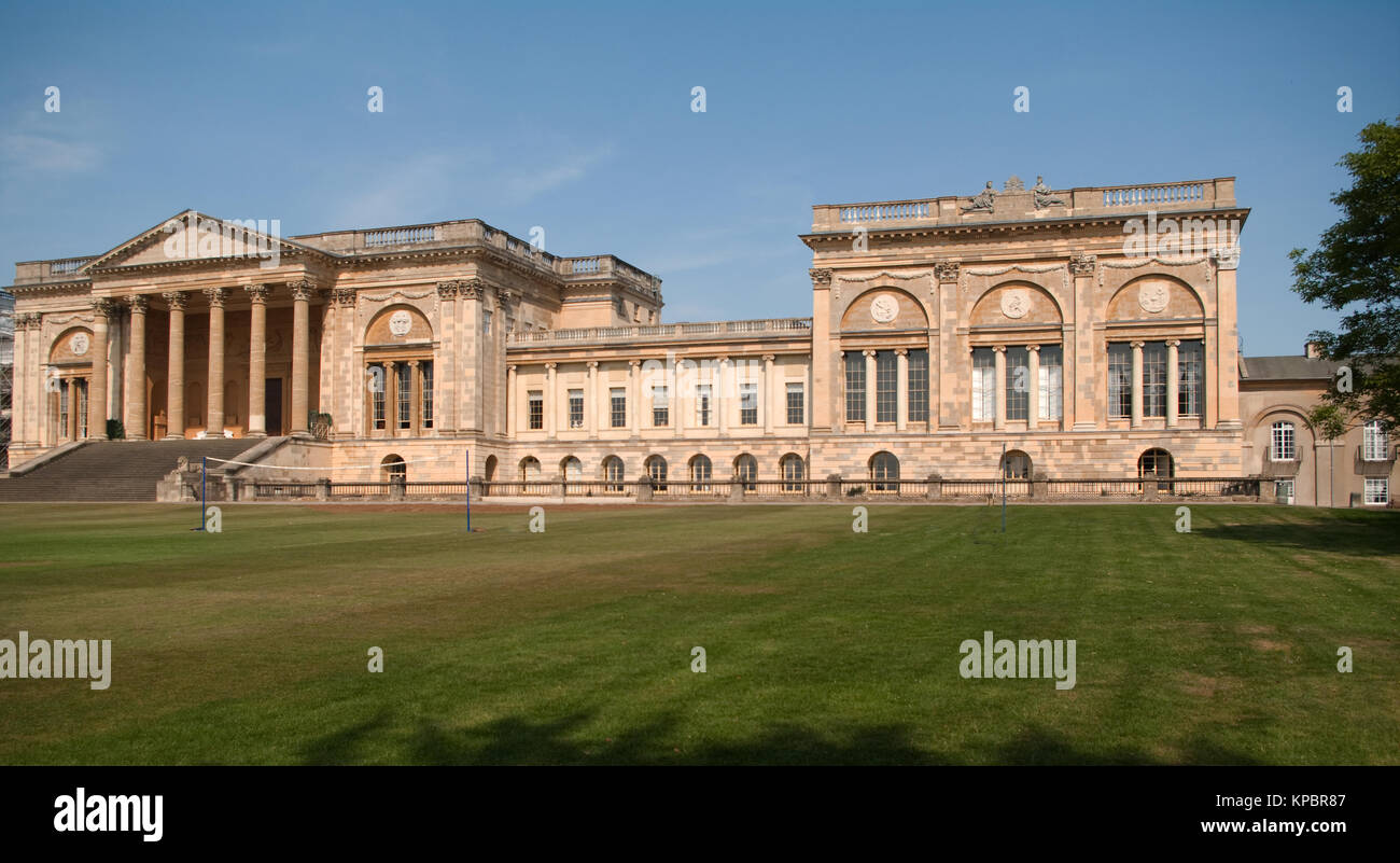 Stowe House, Stowe Landscape Garden, Buckinghamshire, England Stock ...