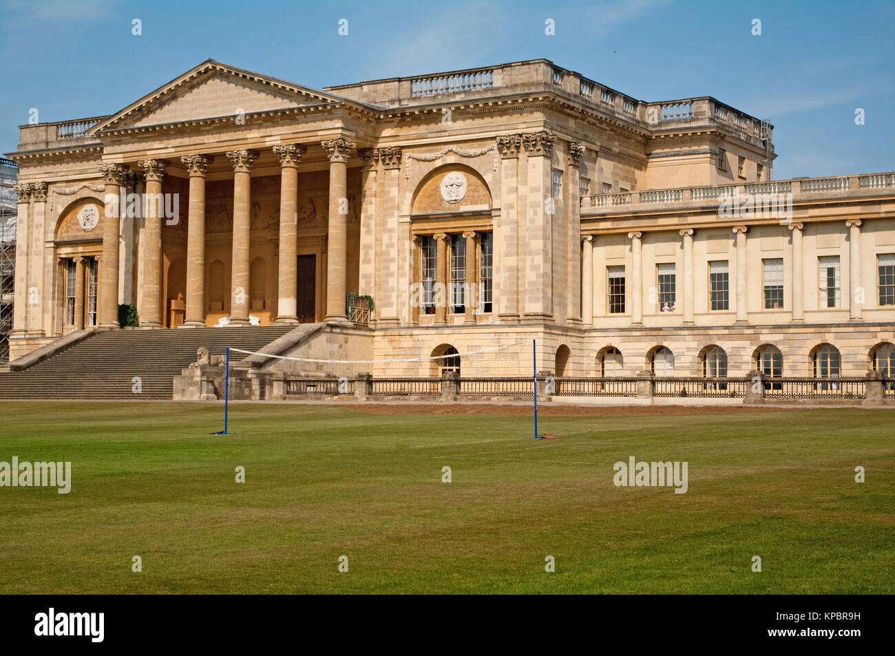 Stowe House, Stowe Landscape Garden, Buckinghamshire, England Stock ...