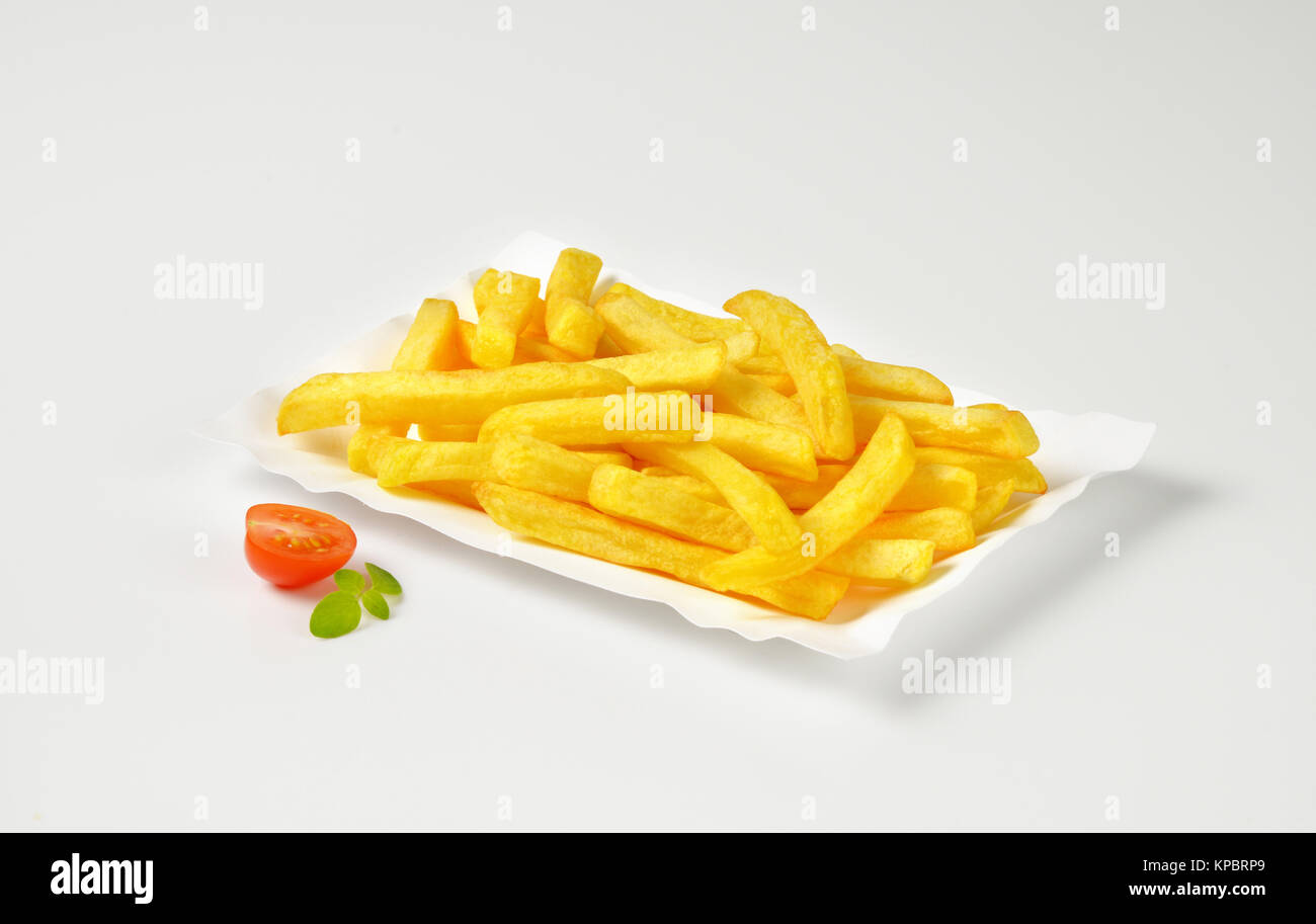 portion of French fries Stock Photo - Alamy
