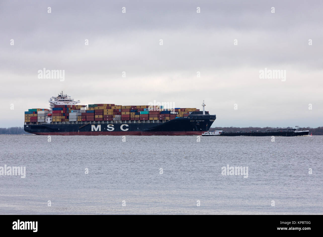 Msc geneva cargo ship hi-res stock photography and images - Alamy