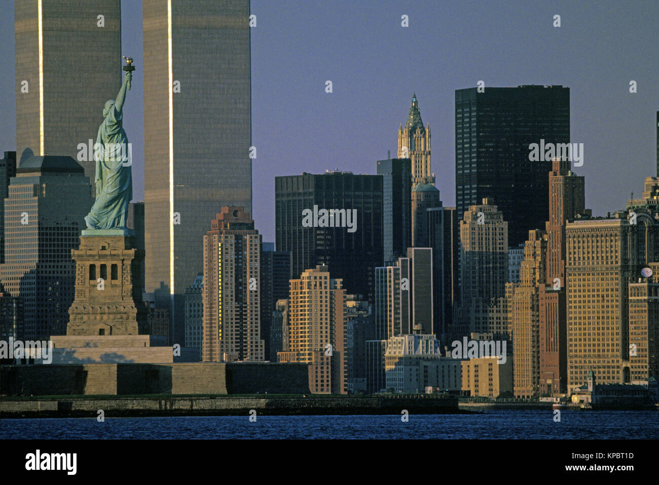 1991 HISTORICAL STATUE OF LIBERTY (©F A BARTHOLDI 1886) TWIN TOWERS ...