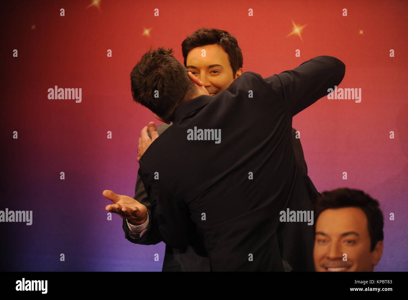 NEW YORK, NY - MARCH 27: A view of a Madame Tussauds wax figure on ...