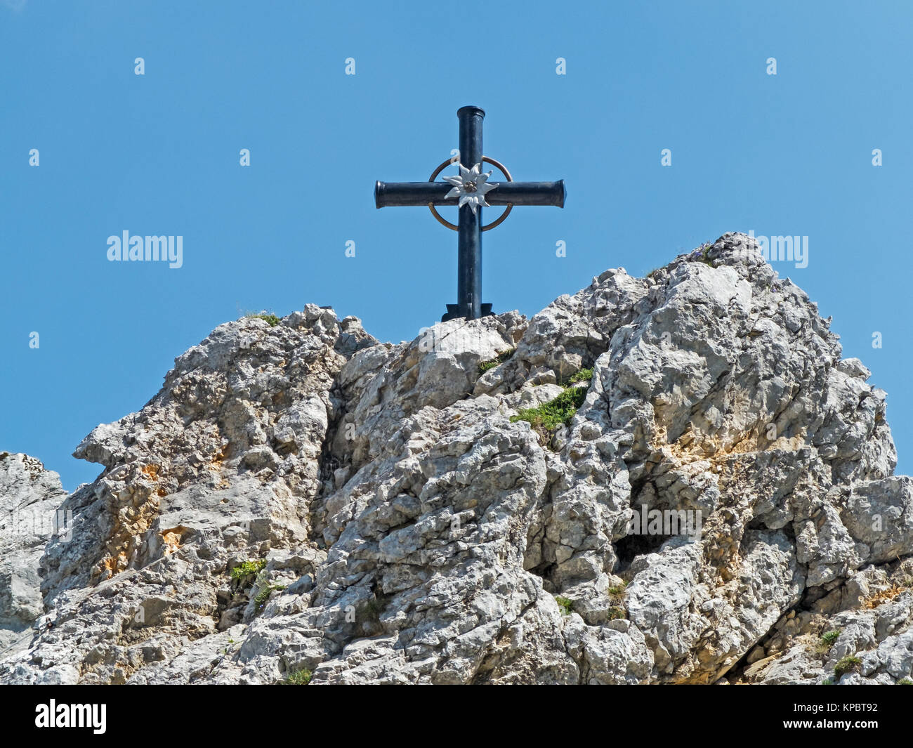 summit cross on the summit Stock Photo - Alamy