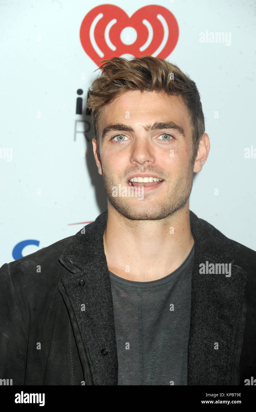 NEW YORK, NY - DECEMBER 11: Alex Roe attends Z100's iHeartRadio Jingle ...