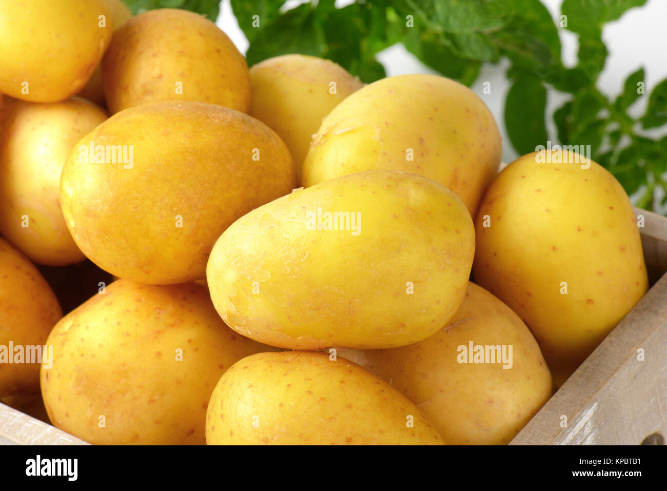 box of potatoes Stock Photo - Alamy
