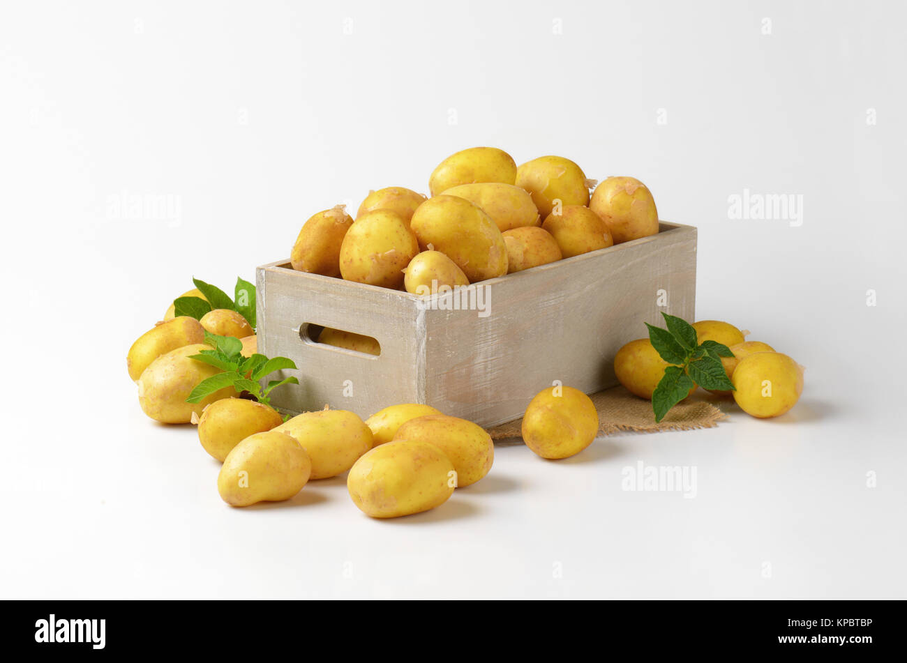 box of potatoes Stock Photo - Alamy
