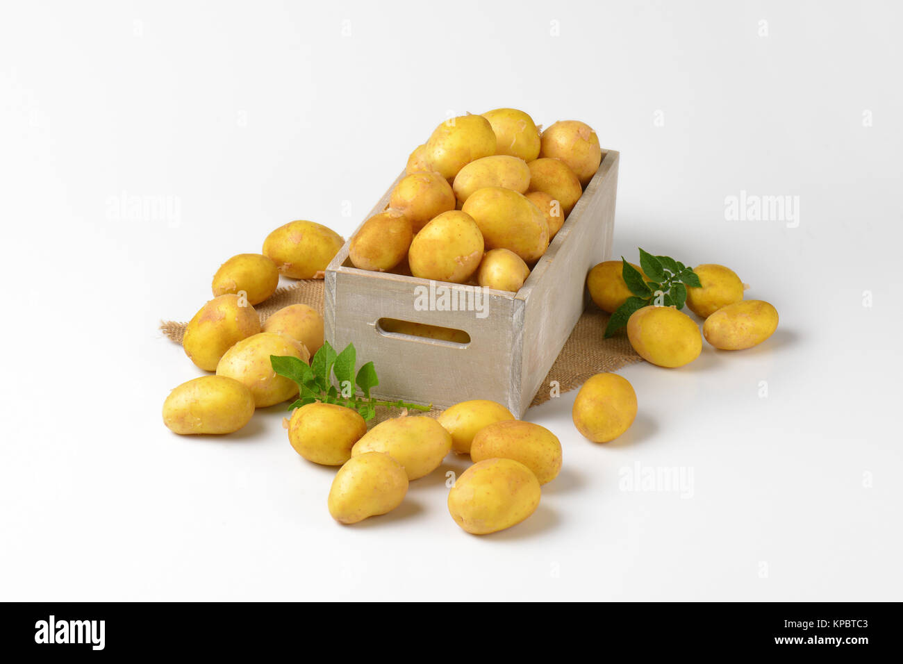 box of potatoes Stock Photo - Alamy
